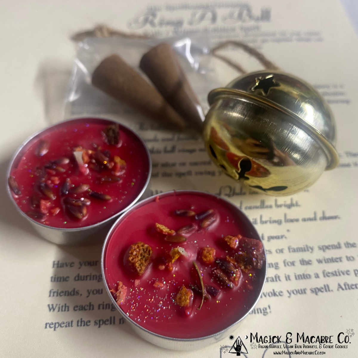 Ring A Bell Spell Kit for a Peaceful and Stress-free Holiday | Yule Al ...